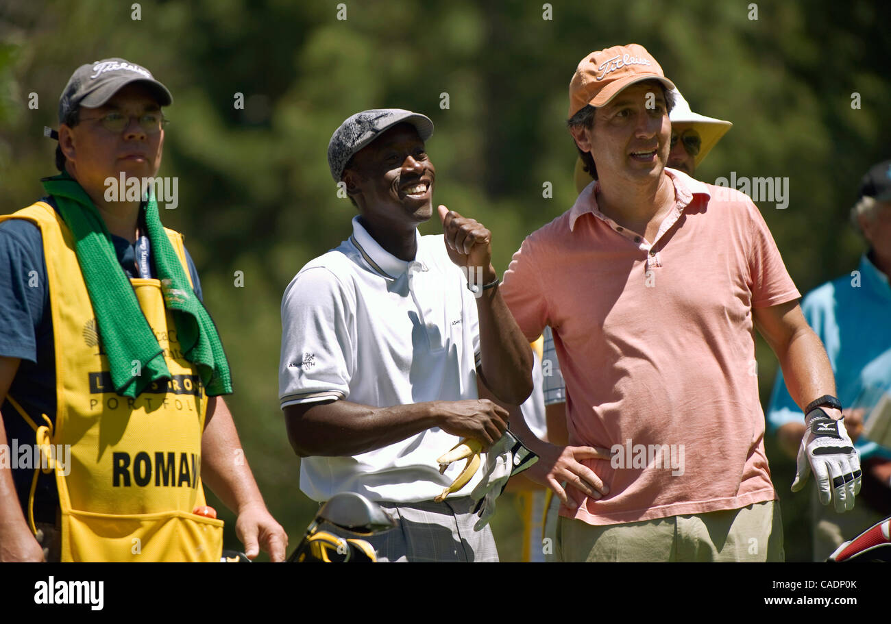 July 17, 2010 - Stateline, Nevada, USA - RAY ROMANO and DON CHEADLE ...