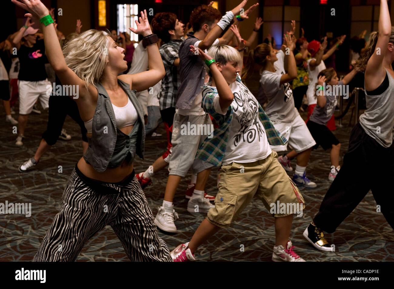 July 27, 2010 - Las Vegas, Nevada, USA - The Urban Moves Dance Workshop ...