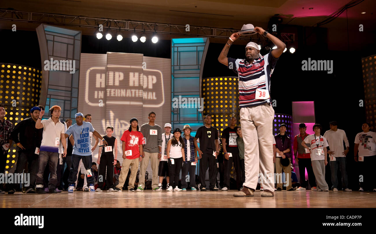 July 31, 2010 - Las Vegas, Nevada, USA - JAWAAN PARHAM competes in the ...
