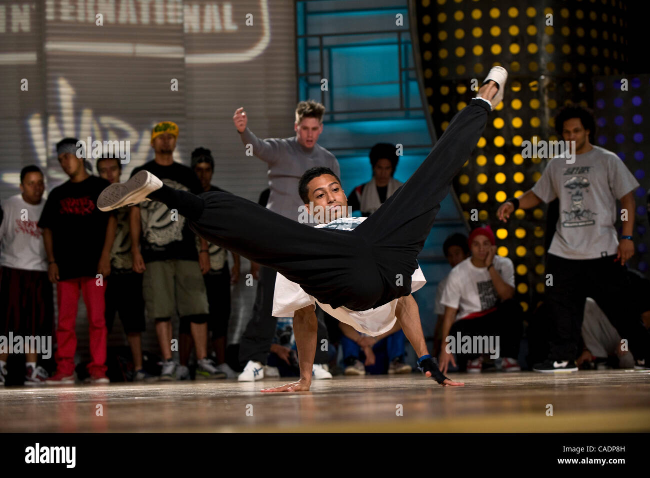 July 31, 2010 - Las Vegas, Nevada, USA - Competitors dance in the World ...