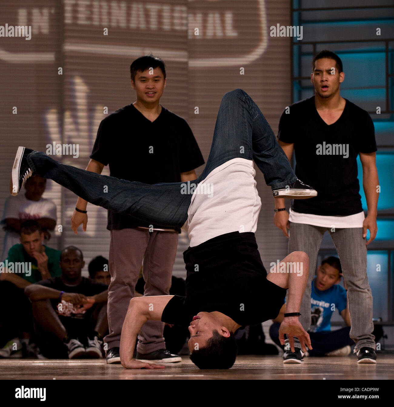 July 31, 2010 - Las Vegas, Nevada, USA - Competitors dance in the World ...