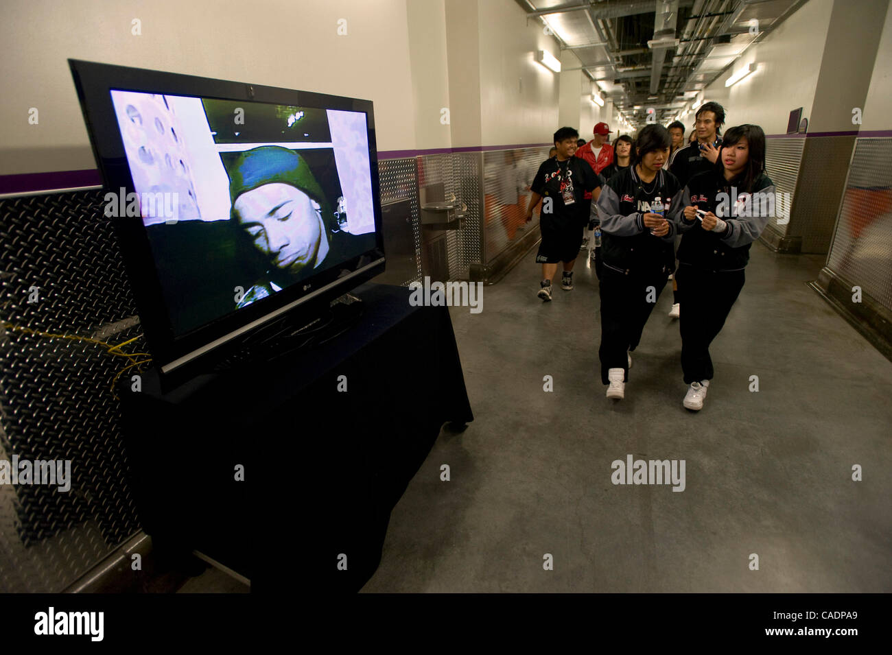 Aug. 01, 2010 - Las Vegas, Nevada, USA - Backstage at the World Hip Hop ...
