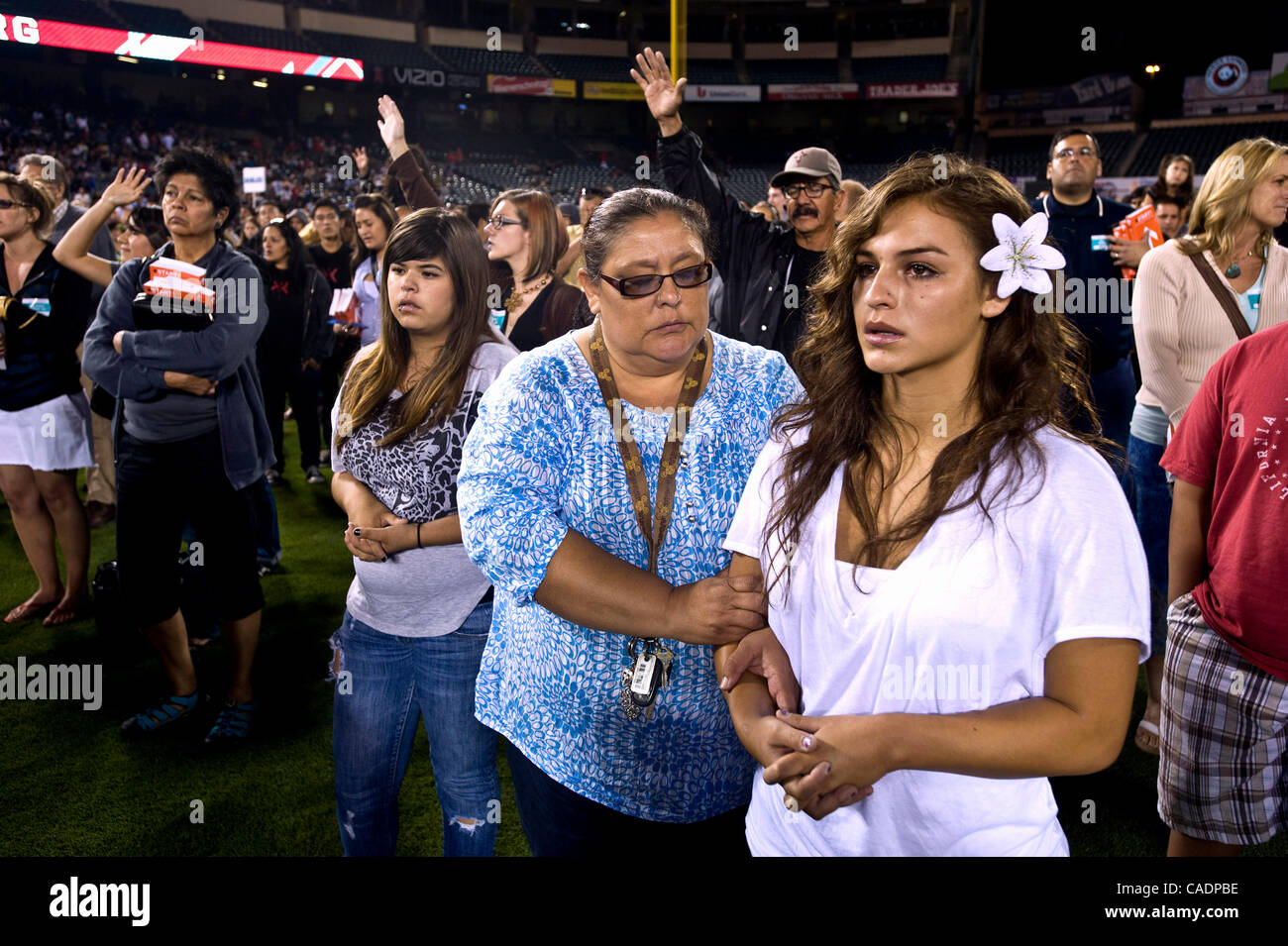 Aug. 06, 2010 - Anaheim, California, USA - Opening night at the Harvest ...
