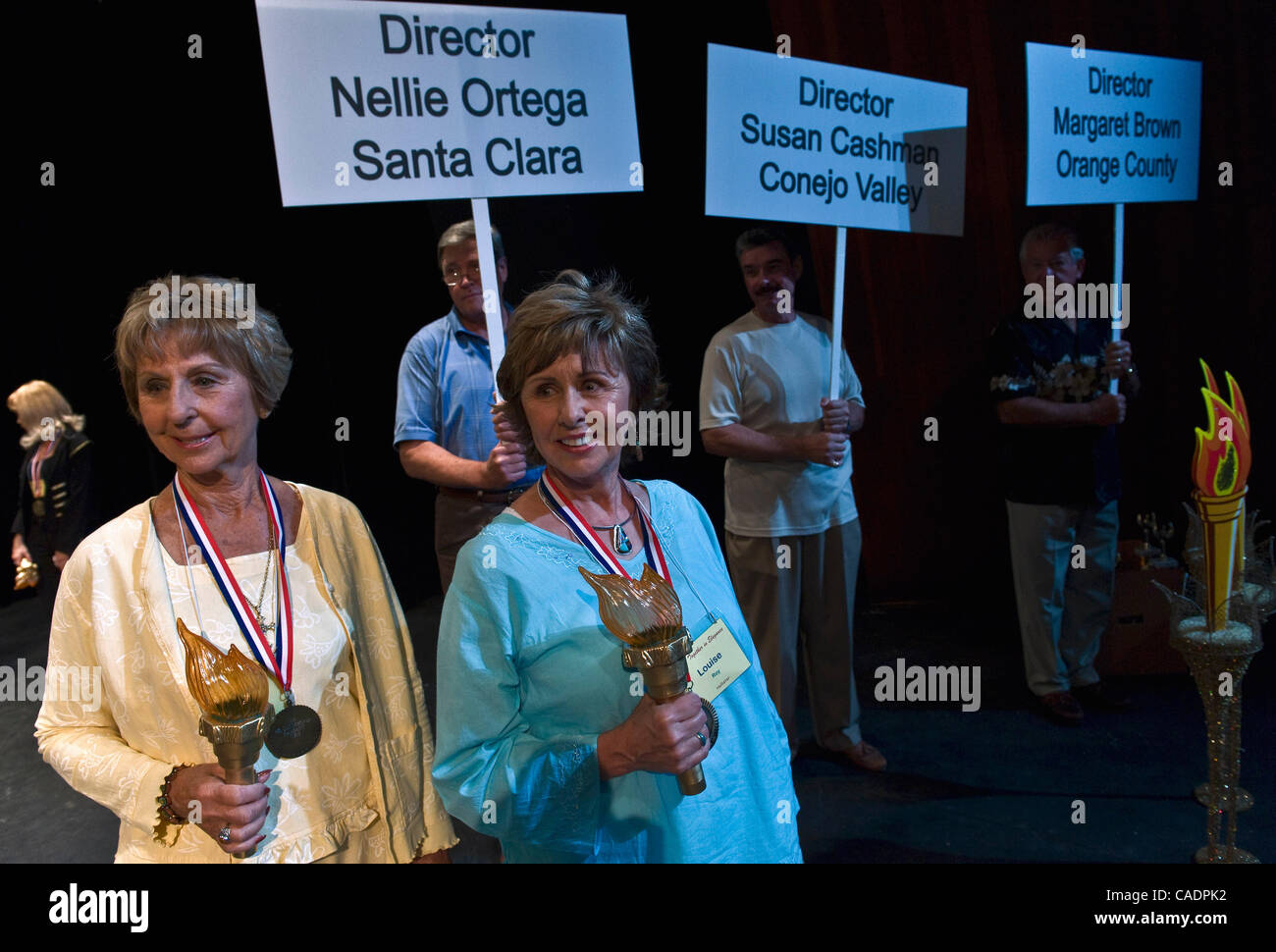 Aug. 13, 2010 - Carlsbad, California, USA - PAMELA WHEELER, left, and ...