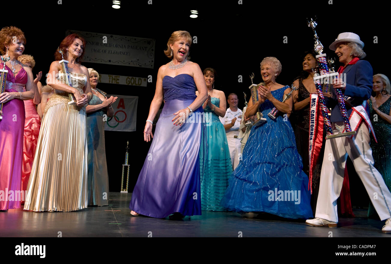 Aug. 14, 2010 - Carlsbad, California, USA - PAMELA WHEELER, 63, reacts ...