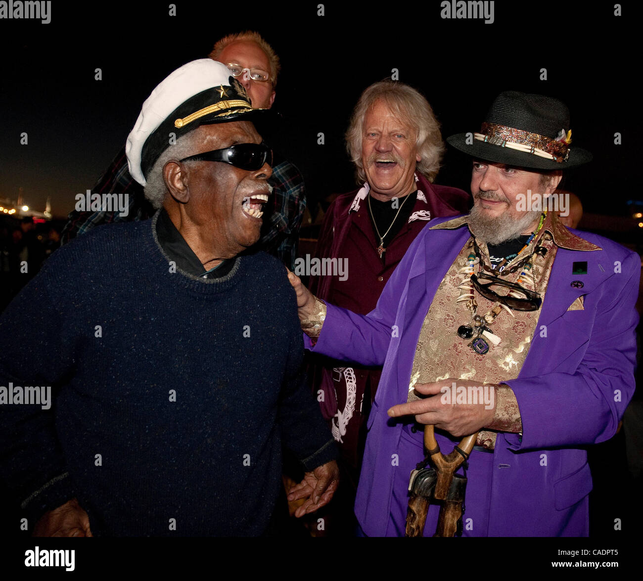 Sept. 02, 2010 - Santa Monica, CA, USA - DR. JOHN with 94-year-old ...
