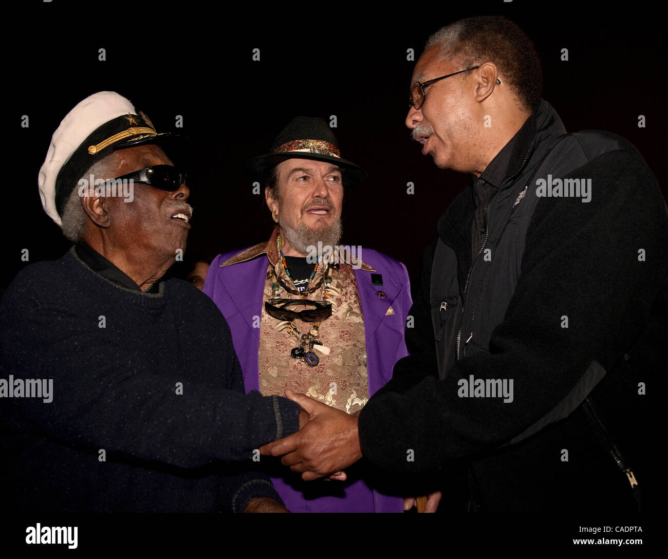 Sept. 02, 2010 - Santa Monica, CA, USA - DR. JOHN with 94-year-old ...