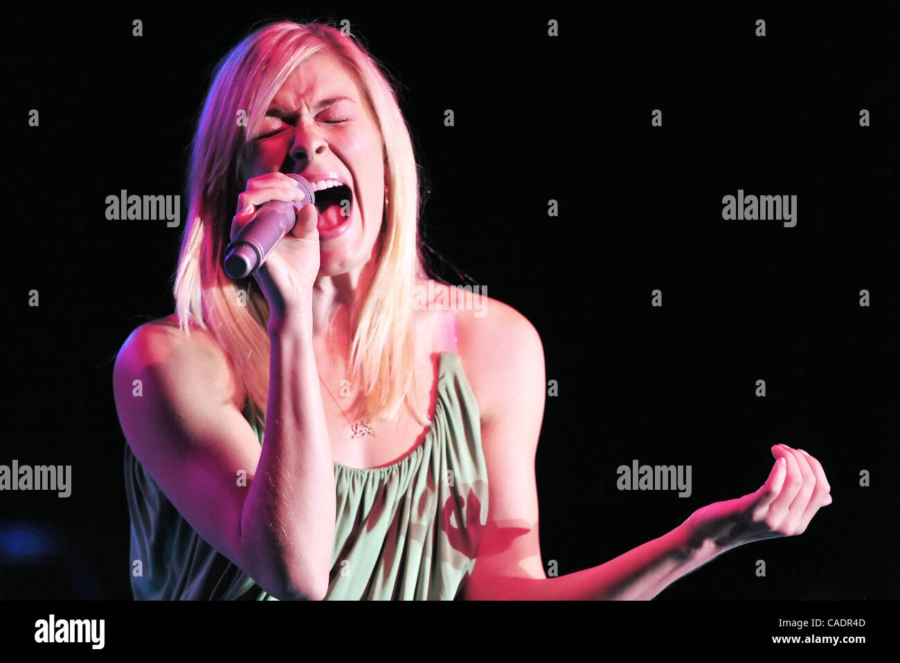 Female Country Music Artist LeAnn Rimes performed a live concert at the ...