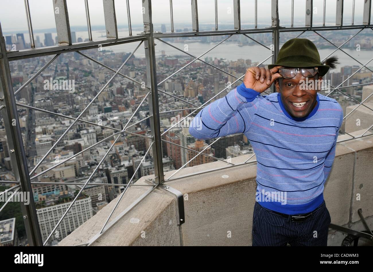 Jun 09, 2010 - New York, USA - Actor SAHR NGAUJAH poses for a photo on ...