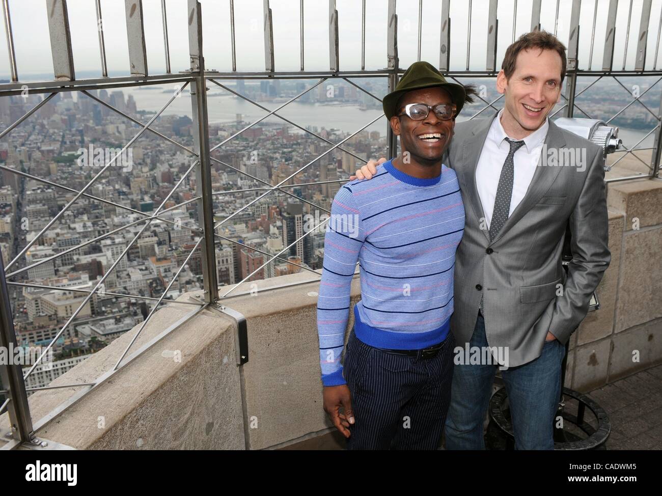 Jun 09, 2010 - Manhattan, New York, USA - Actor SAHR NGAUJAH (L ...