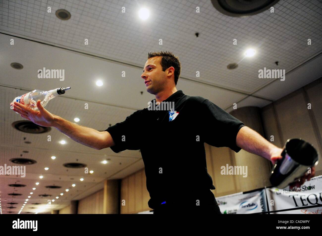 Jun 21, 2010 - Manhattan, New York, USA - Chris Cardone, a bartender ...