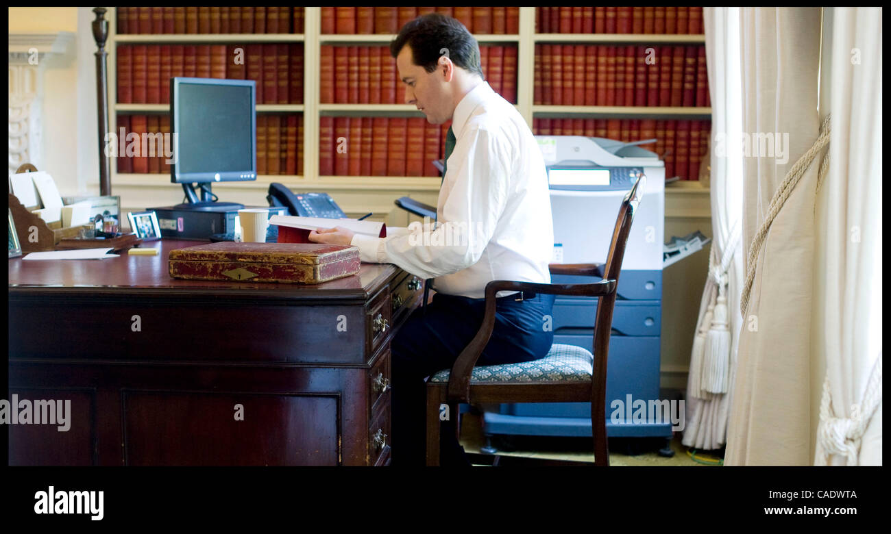 June 22, 2010 - London, UK - Chancellor of the Exchequer George Osborne ...
