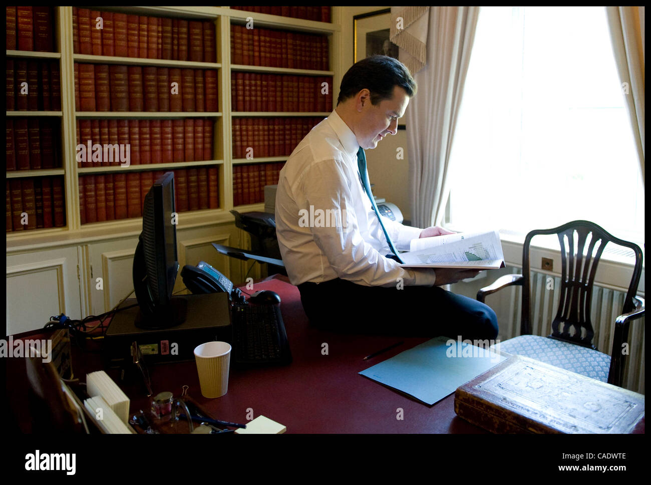 June 22, 2010 - London, UK - Chancellor of the Exchequer George Osborne ...