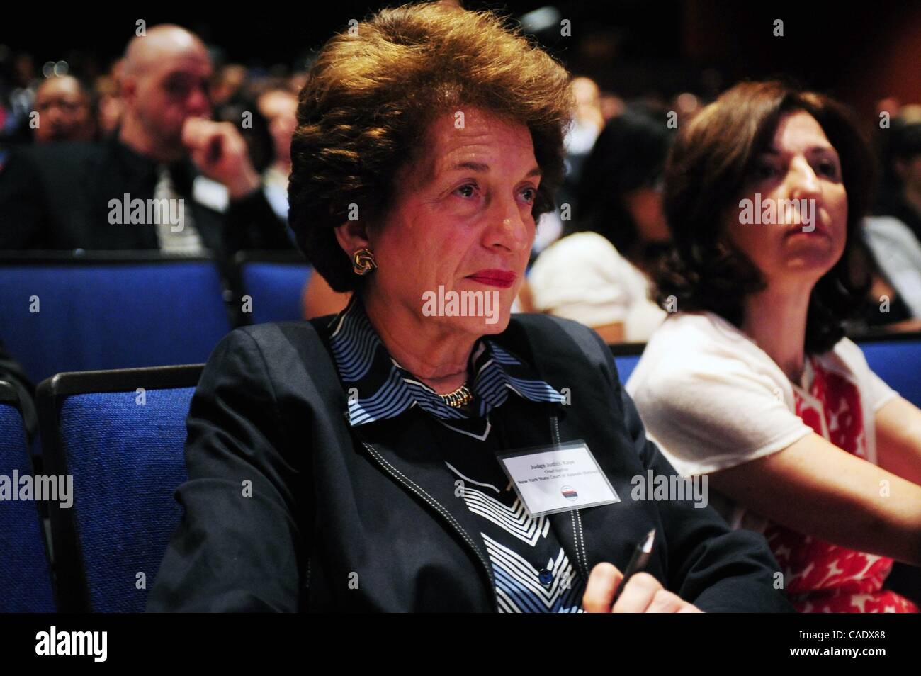 July 28, 2010 - Manhattan, New York, U.S. - Judge JUDITH KAYE, Chief ...