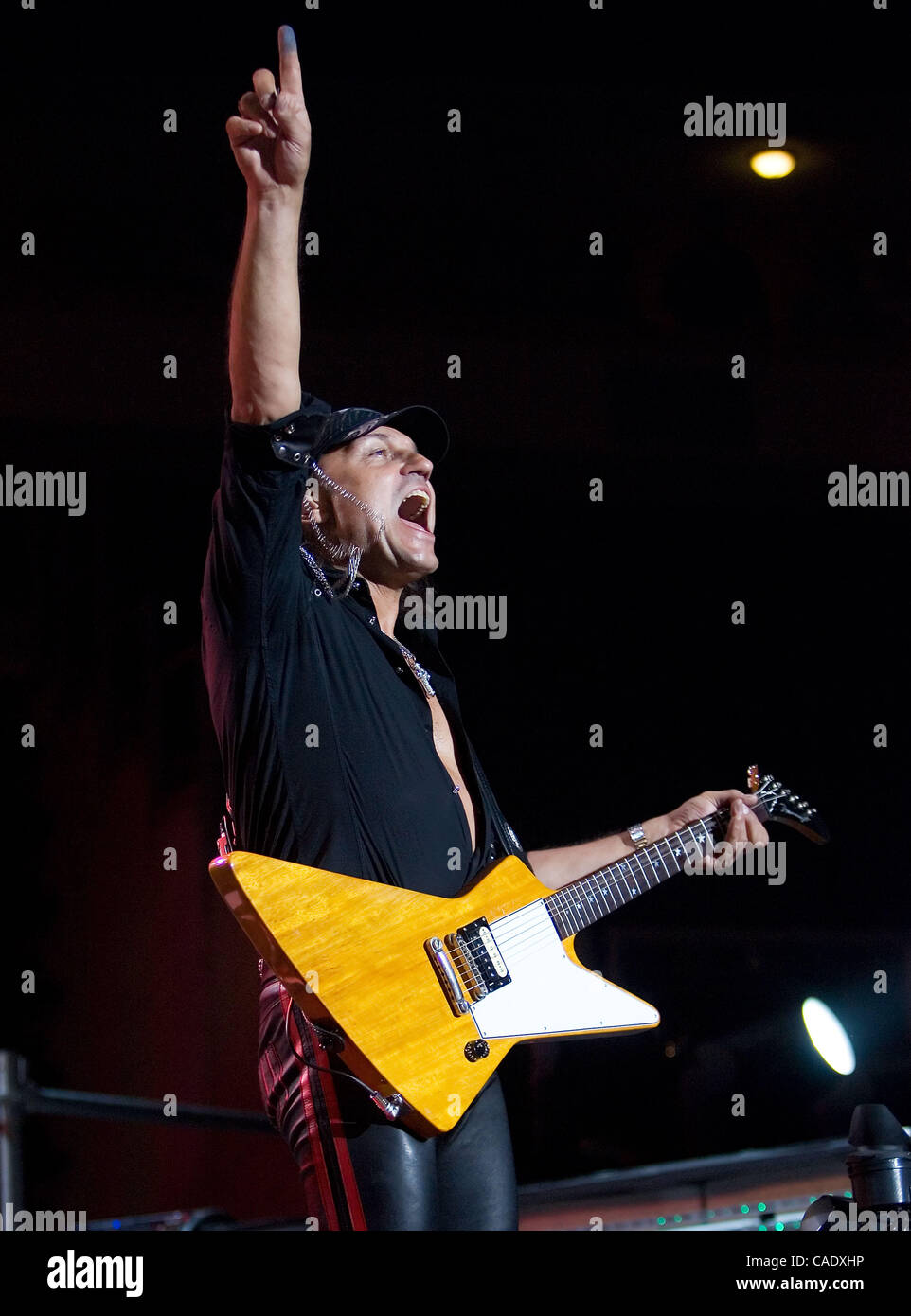 Aug 17, 2010 - Broomfield, Colorado, U.S. - Guitarist MATTHIAS JABS of ...