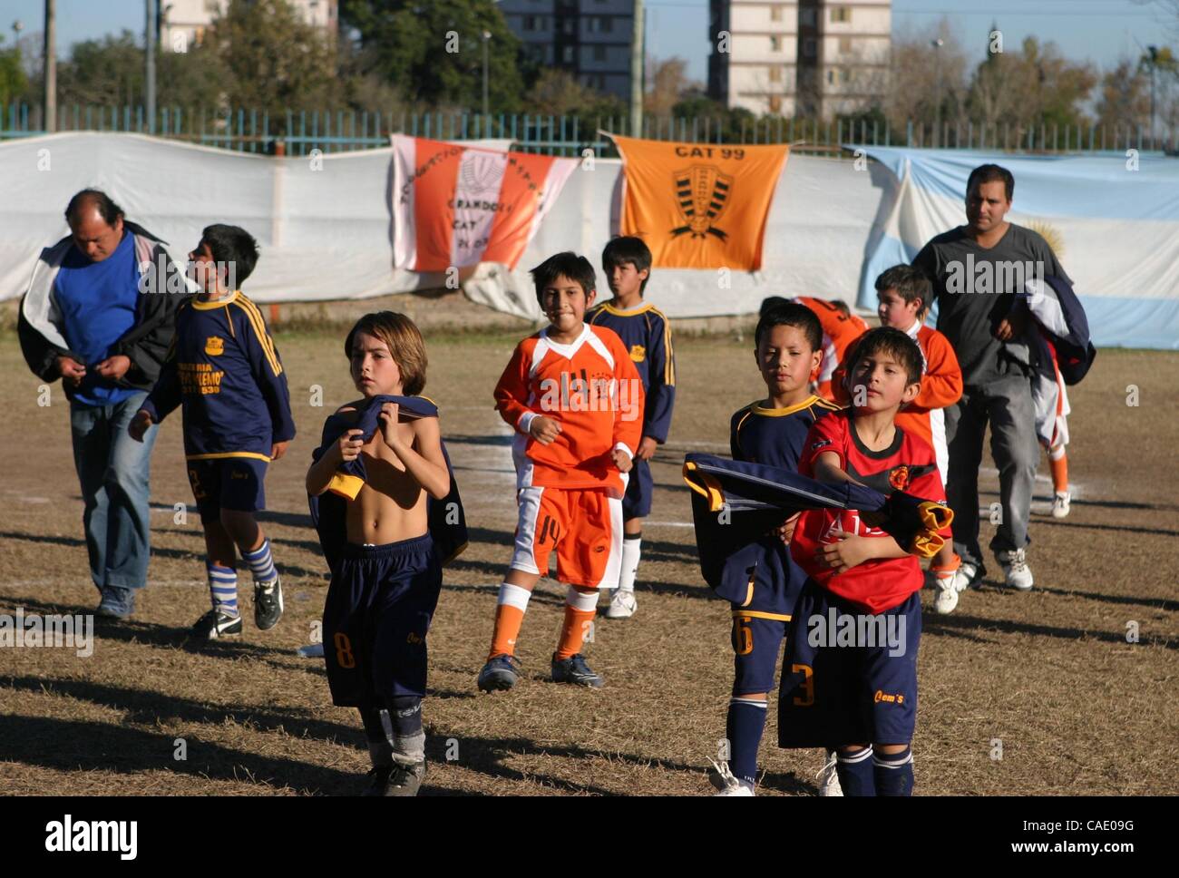 Jun 09, 2010 - Rosario, Santa Fe, Argentina - Todays players at the ...