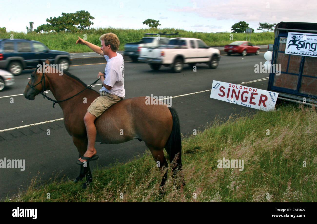 Jul 27, 2010 - Big Island, Hawaii, U.S. - SOLOMON SINGER, as a ...