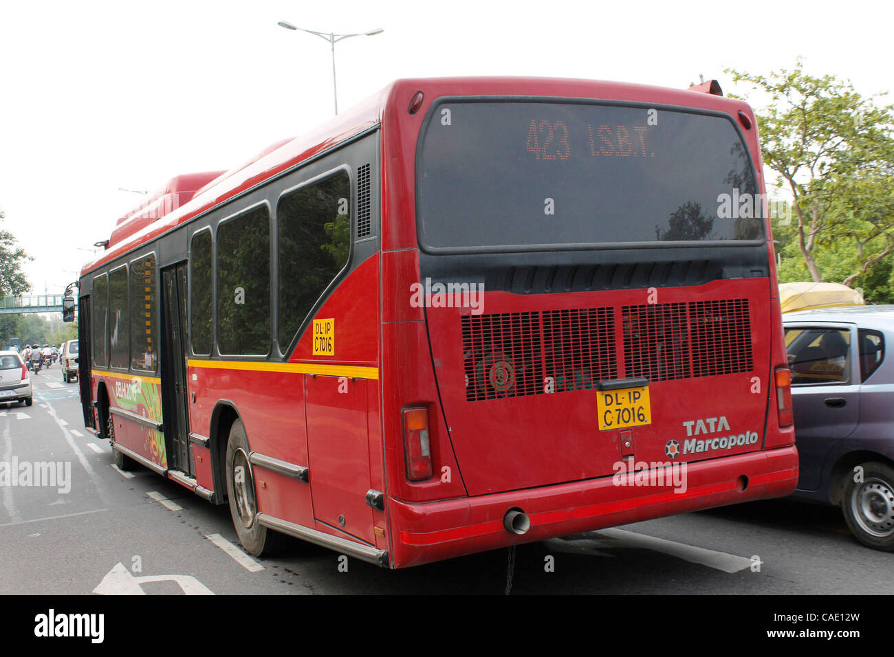 Aug 02, 2010 - New Delhi, India - New Delhi government buses, called ...