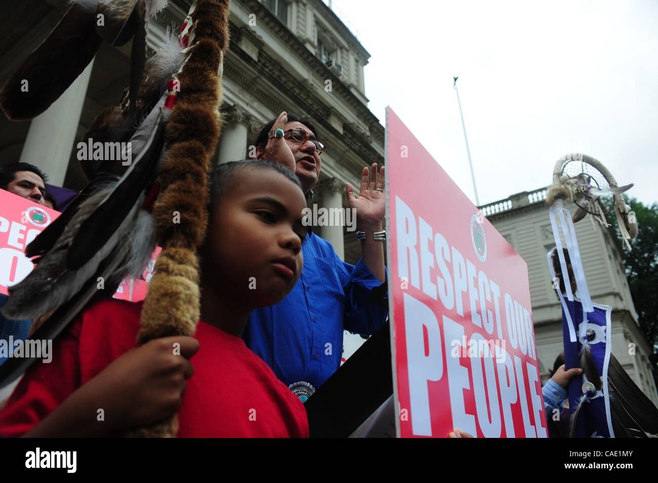 Aug. 23, 2010 - Manhattan, New York, U.S. - GEORGE STONEFISH of the ...