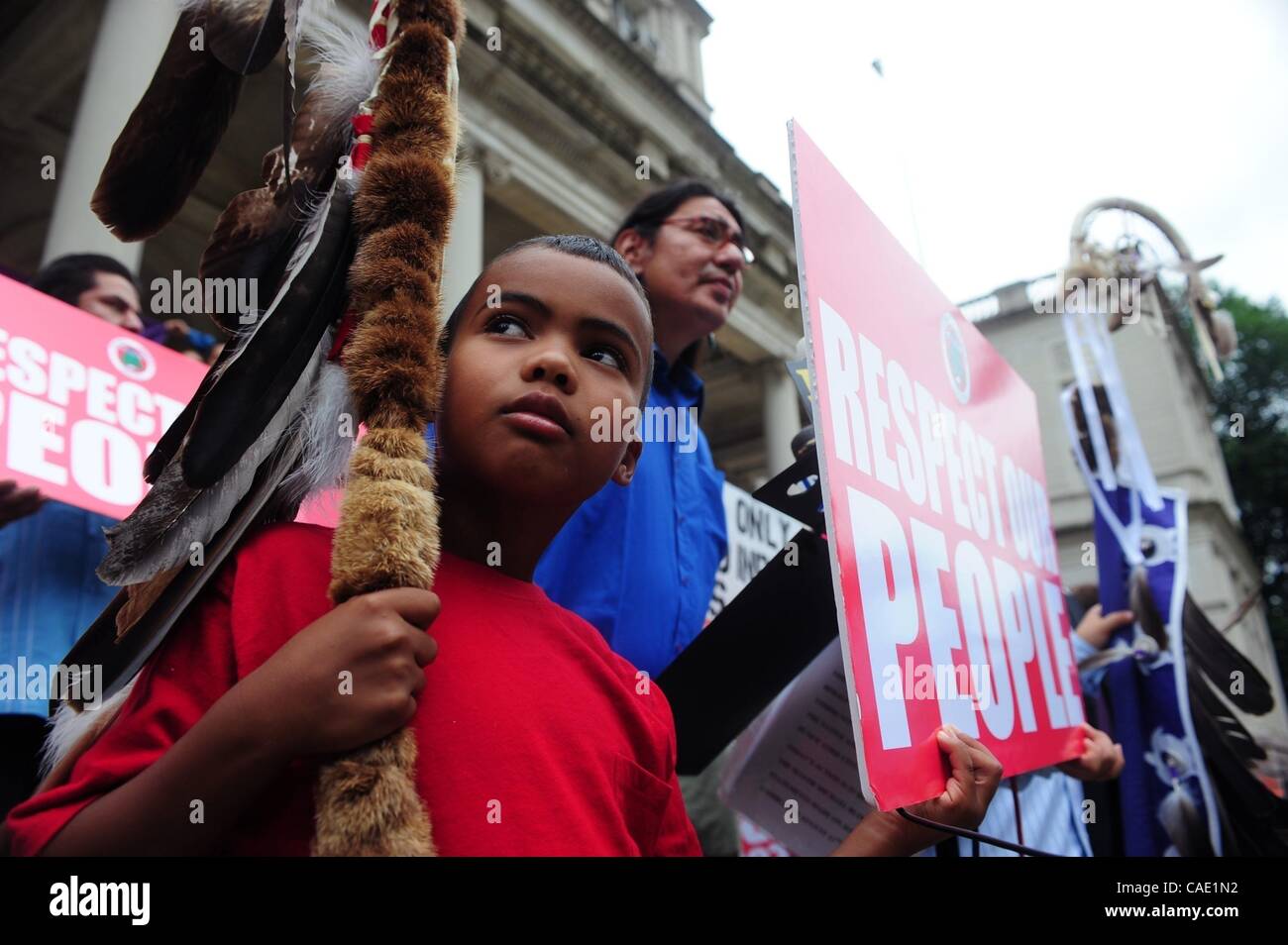 Aug. 23, 2010 - Manhattan, New York, U.S. - GEORGE STONEFISH of the ...