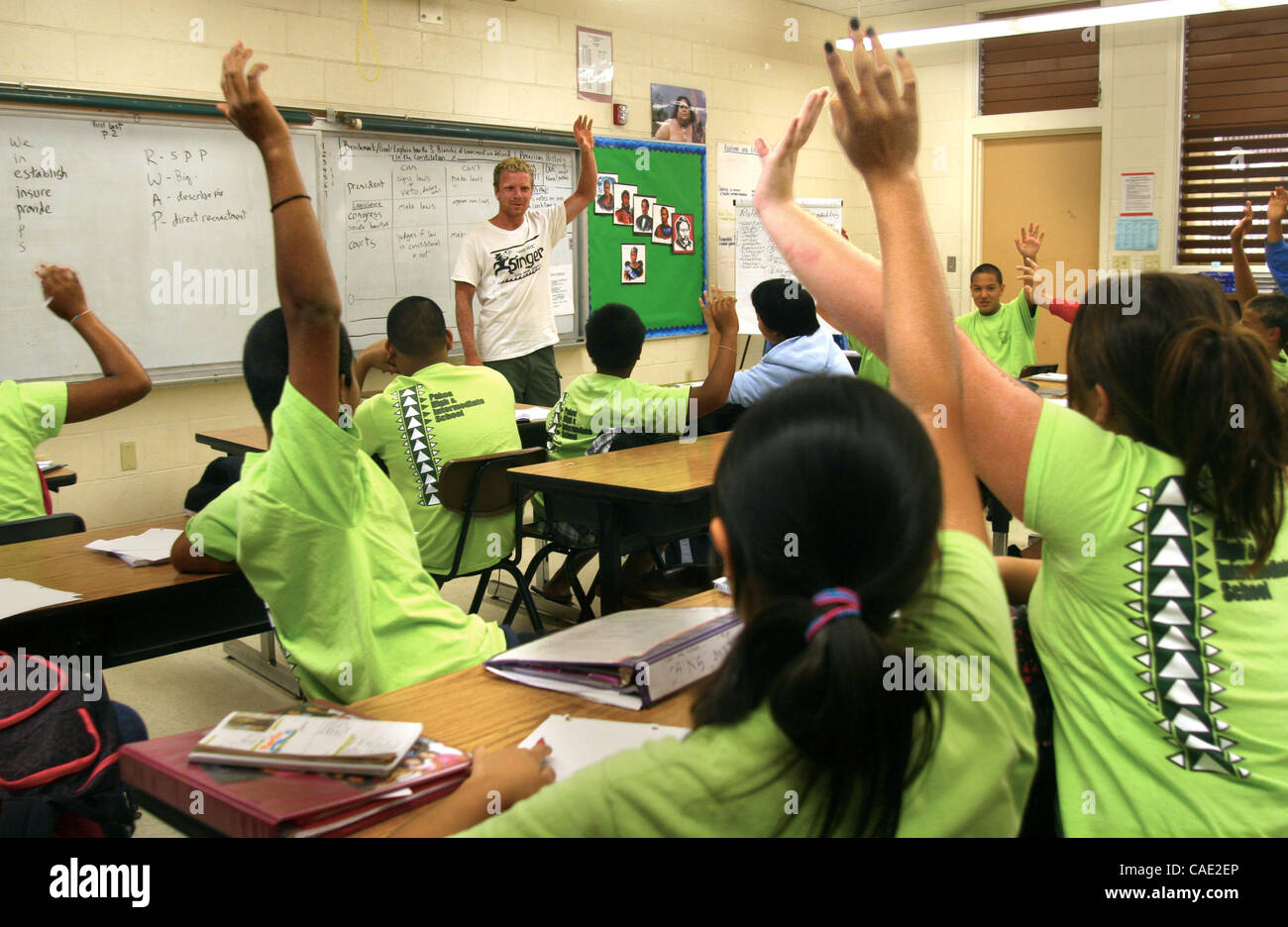 Sept 16, 2010 - Big Island, Hawaii, U.S. - District 4 candidate SOLOMON ...