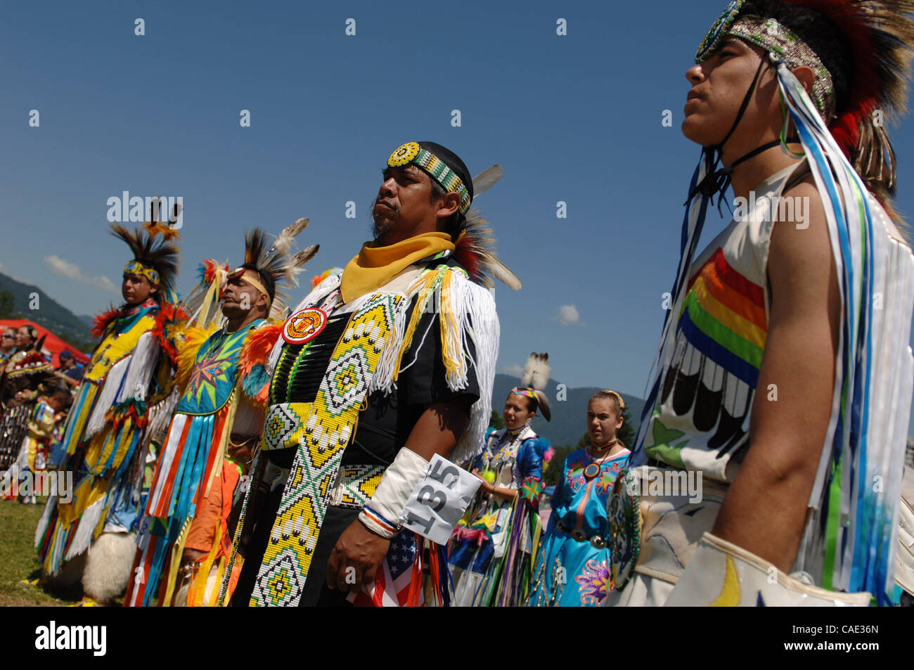 Squamish nation pow wow hi-res stock photography and images - Alamy