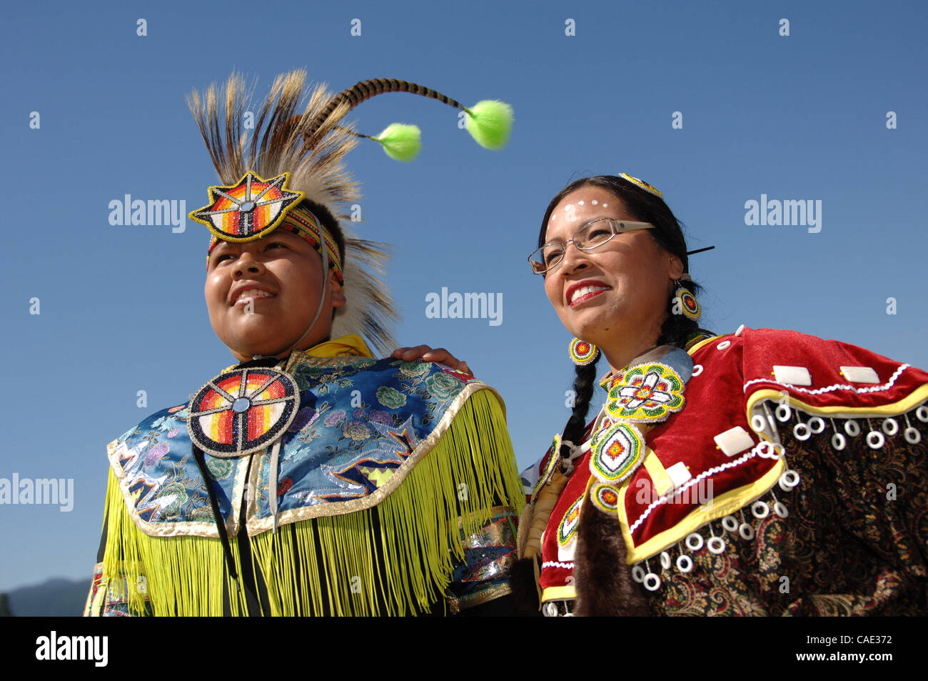 Squamish nation pow wow hi-res stock photography and images - Alamy