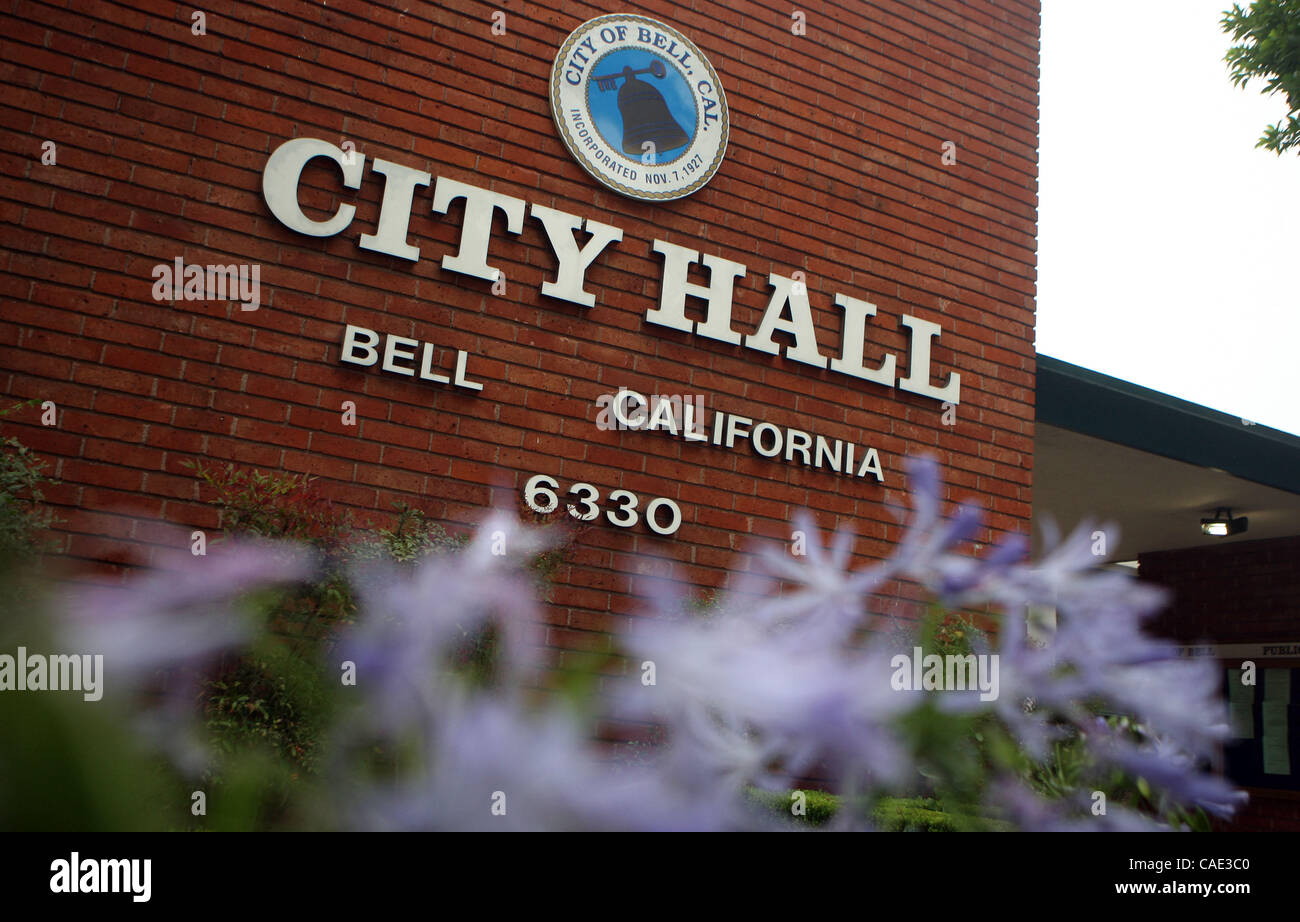 Bell, California where local officials were paying themselves large ...