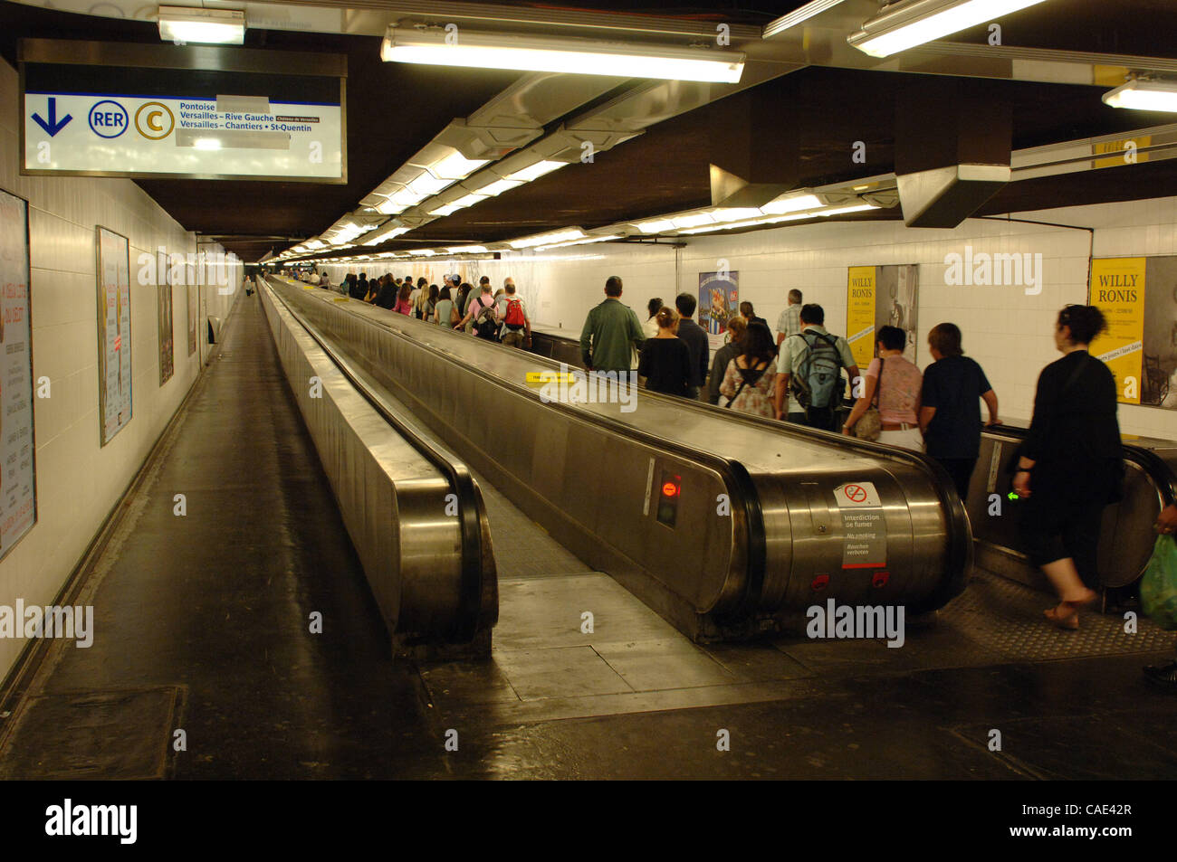 Aug 15, 2010 - Paris, France - The Paris Metro or Metropolitain (French ...