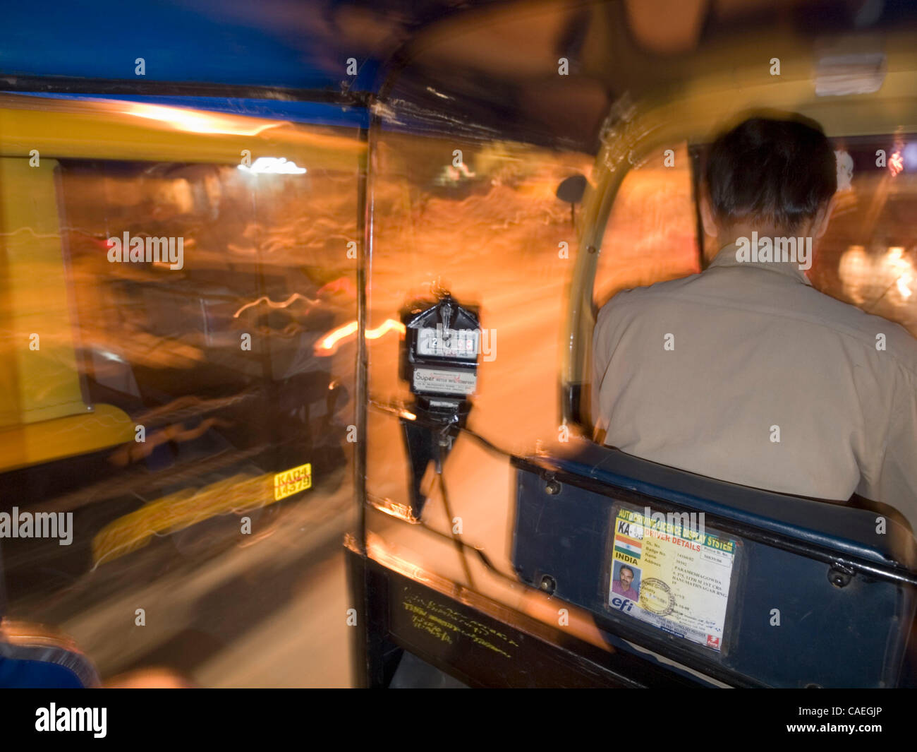 Inside auto rickshaw india hi-res stock photography and images - Alamy