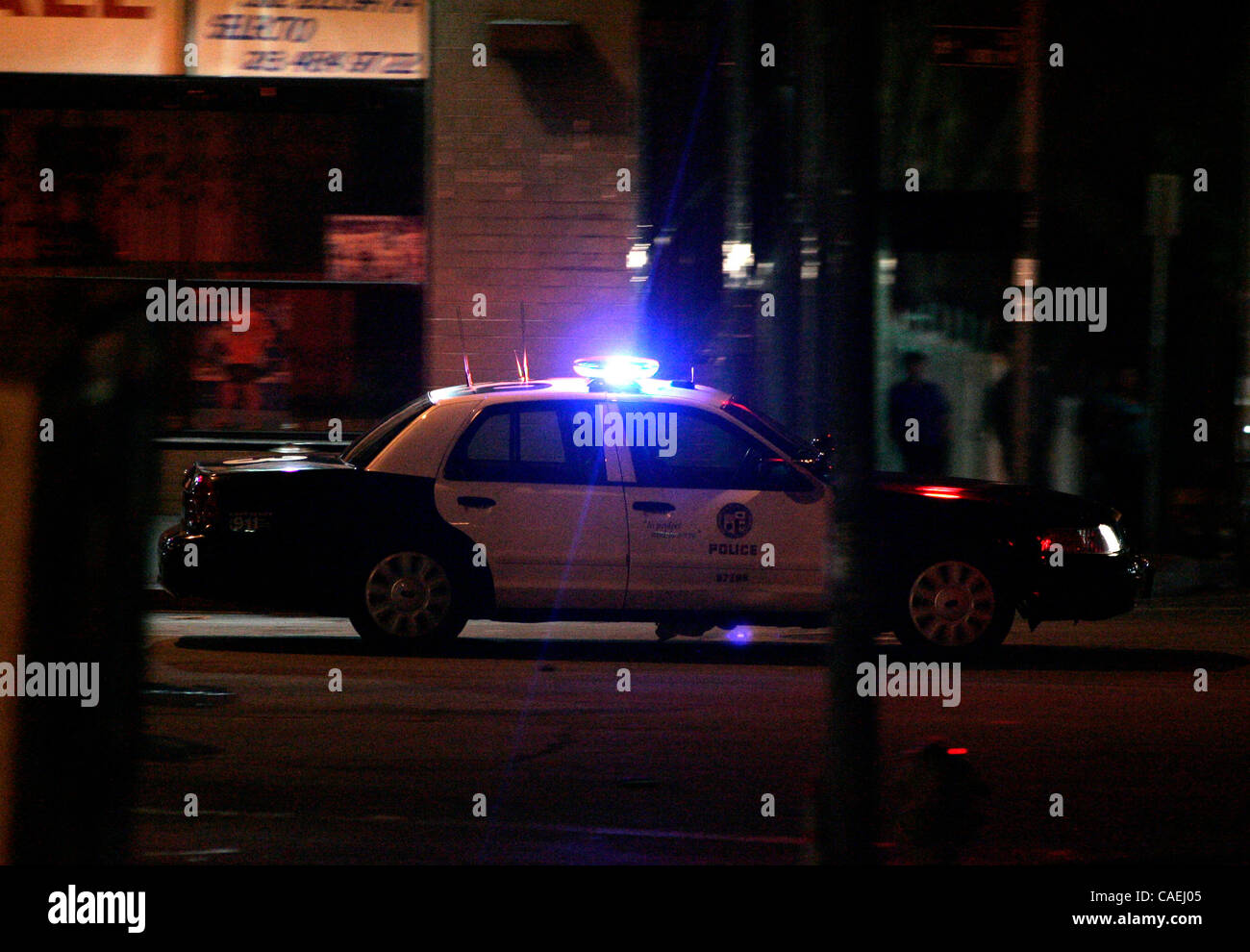 Lapd car hi-res stock photography and images - Alamy