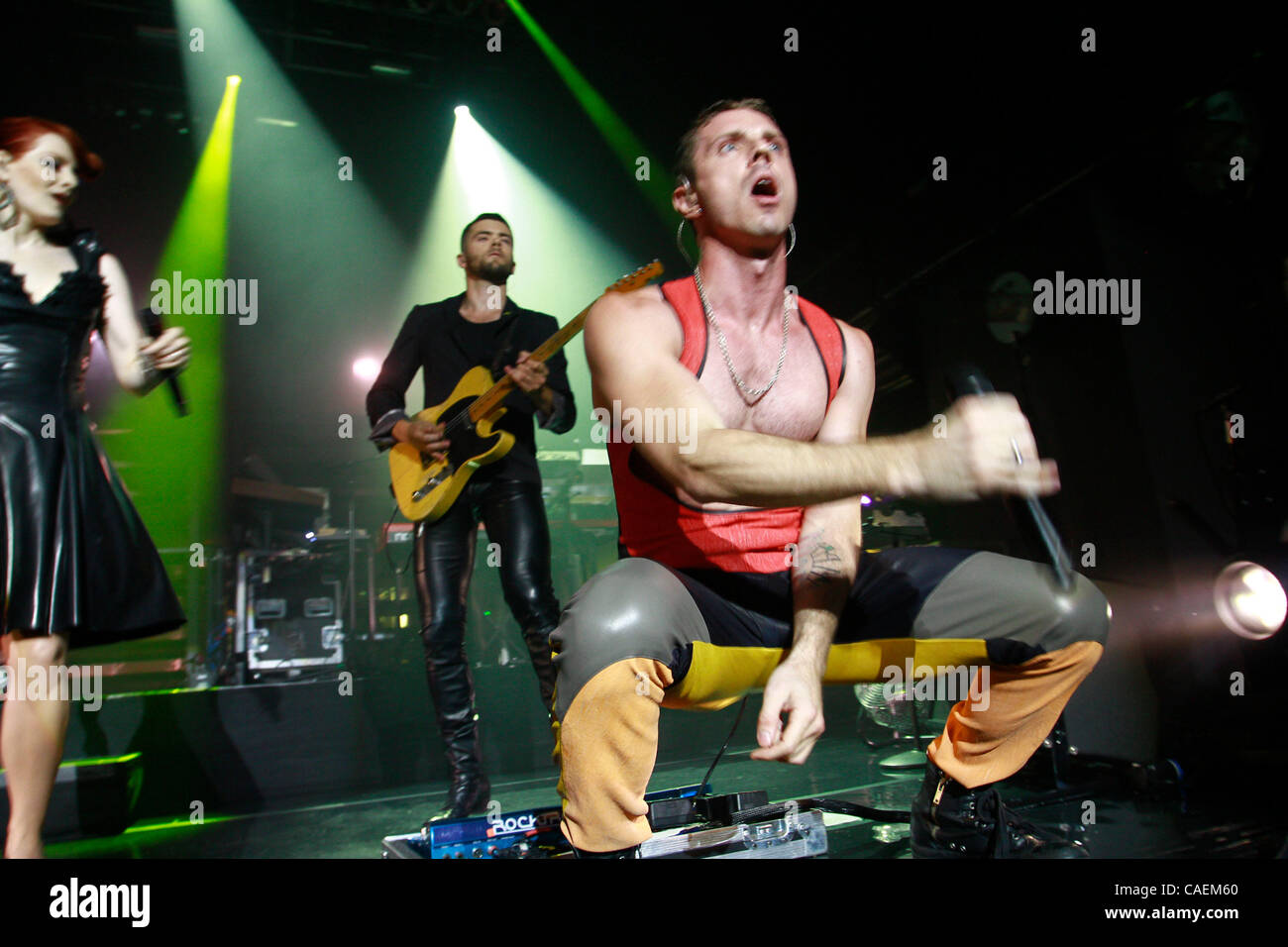 The Scissor Sisters performing at Terminal 5 in NYC on August 24, 2010 ...
