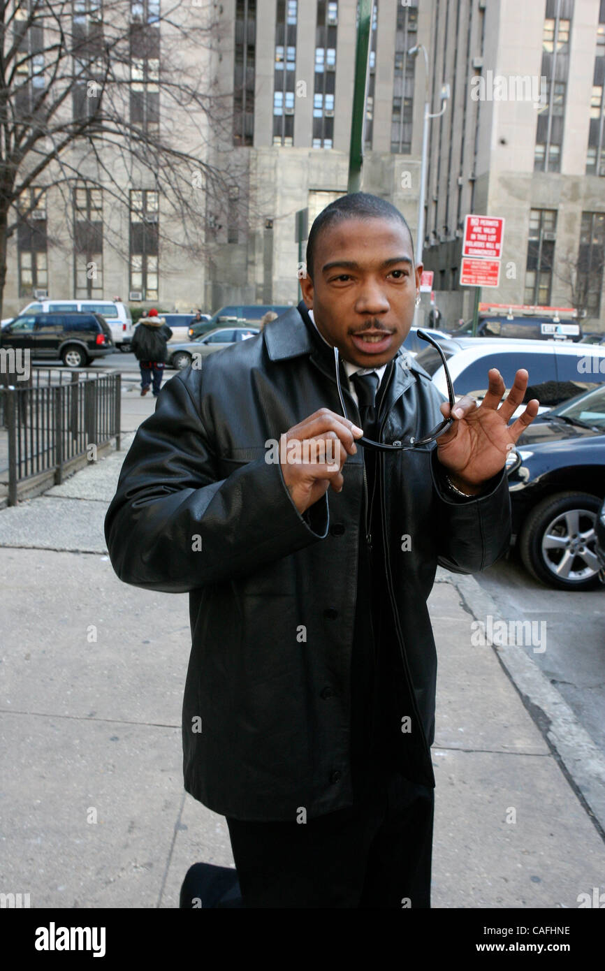 Rapper Ja-Rule (Jeffrey Atkins) leaving Manhattan Criminal court after ...