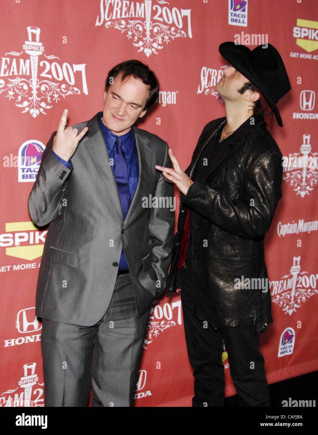 Oct. 19, 2007 - Hollywood, California, U.S. - Quentin Tarantino and ...