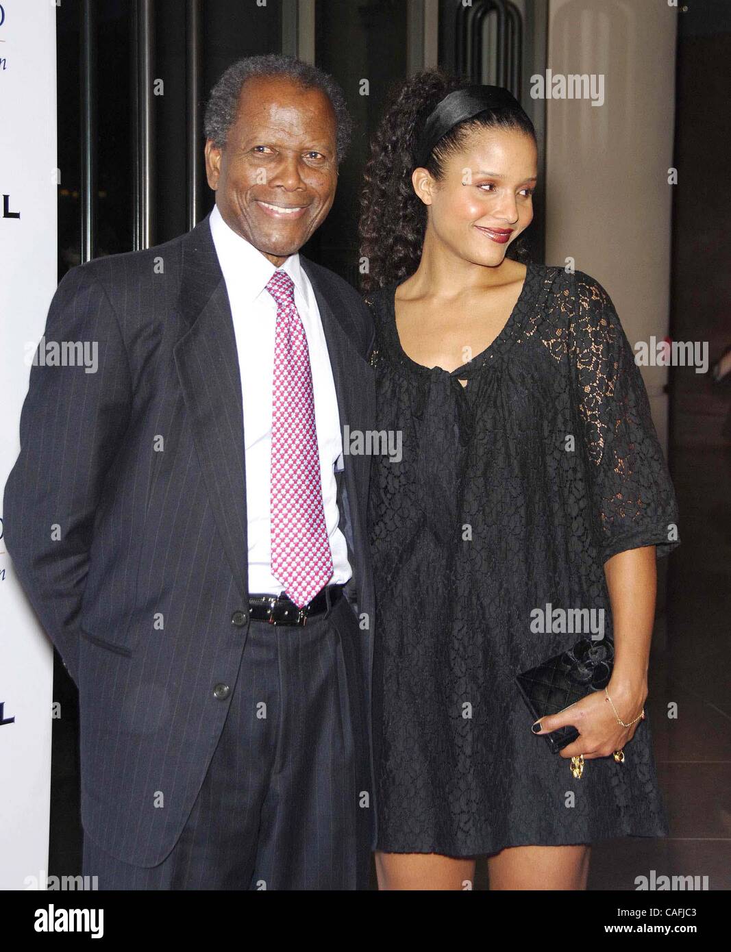 Oct. 24, 2007 - Hollywood, California, U.S. - Sidney Poitier and Sydney ...