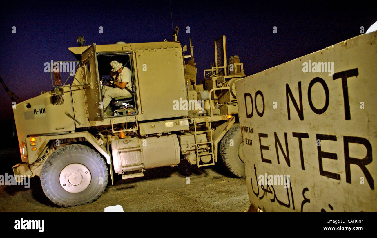 Feb 28, 2008 - Scania, Iraq - An armored semi pulls into Scania, a ...