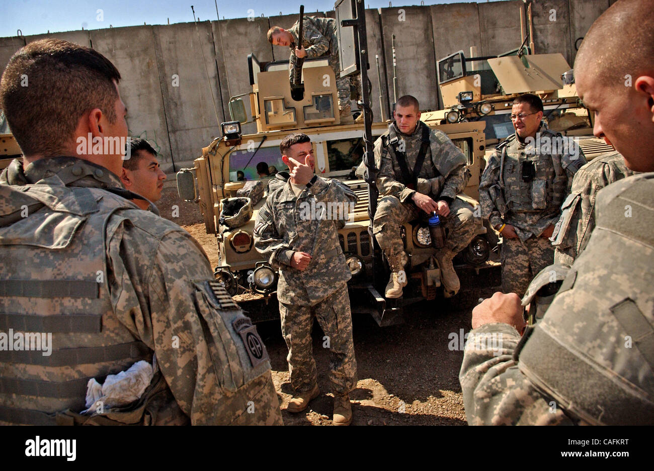 Feb 28, 2008 - Scania, Iraq - Ssgt. STEVEN CARBONELL, of the 3rd ...