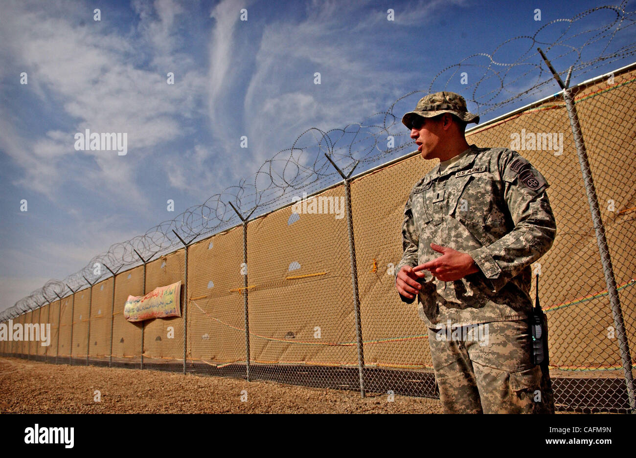 Feb 29, 2008 - Talil, Iraq - First Lt. LEVI LEWELLYN, from 1st Brigade ...