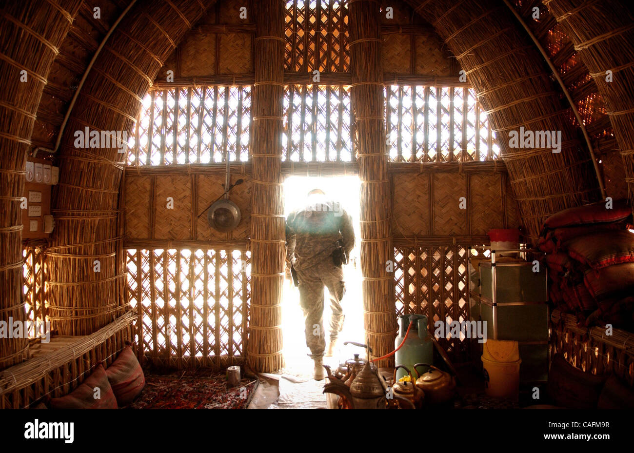 Feb 29, 2008 - Talil, Iraq - First Lt. LEVI LEWELLYN, from 1st Brigade ...