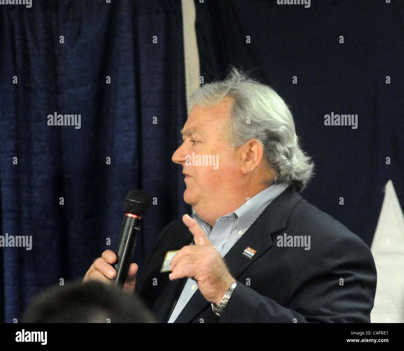 Feb. 19, 2008 - Austin, Texas, U.S. - K56698JN.OPENING OF HILLARY ...