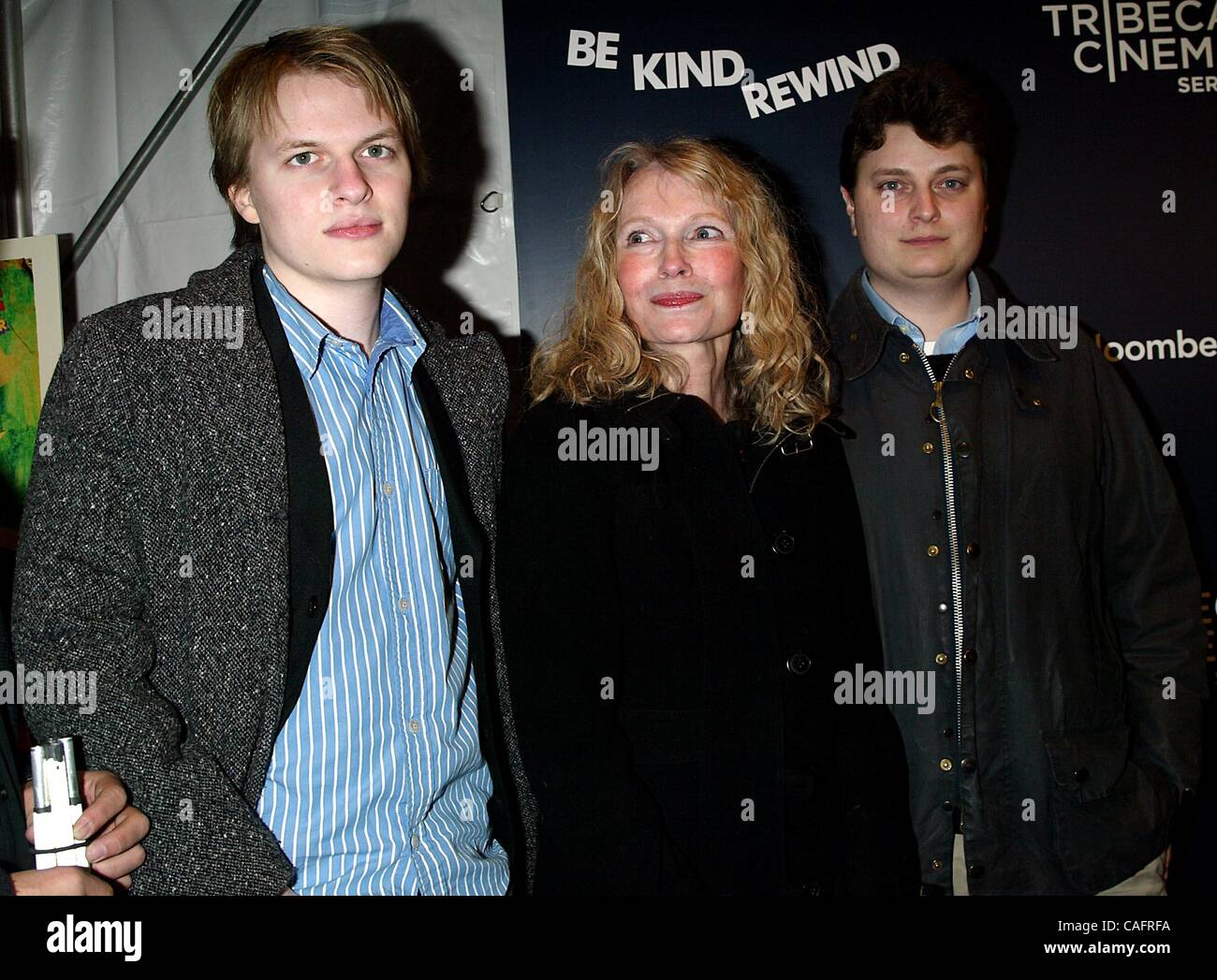Mia farrow and children hi-res stock photography and images - Alamy