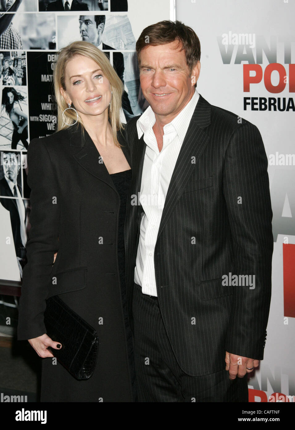 Feb 20, 2008 - New York, NY, USA - Actor DENNIS QUAID and his wife ...