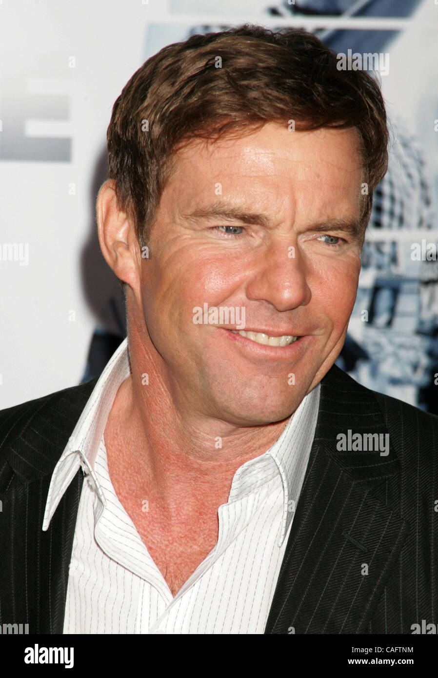 Feb 20, 2008 - New York, NY, USA - Actor DENNIS QUAID at the New York ...