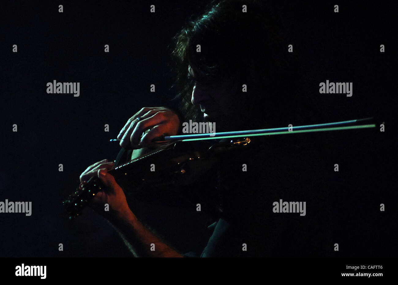 Feb 20, 2008 - Cincinnati, Ohio, USA - Playing his electric violin MARK ...