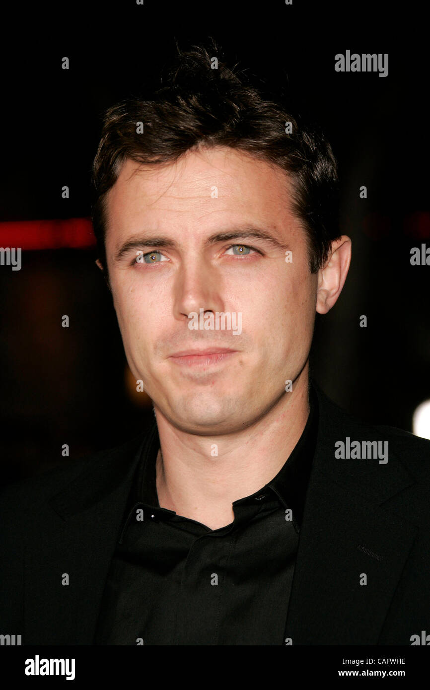 Oct 8, 2007 - Westwood, California, USA - Actor CASEY AFFLECK arriving ...