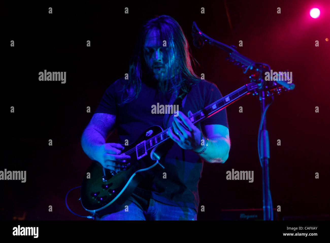 Coheed and Cambria performing at Madison Square Garden on February 21 ...