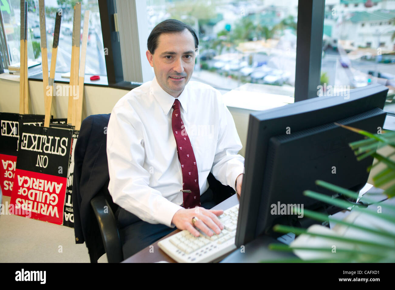 Patric Verrone Photographed in his office in Los Angeles. Mr. Verrone ...