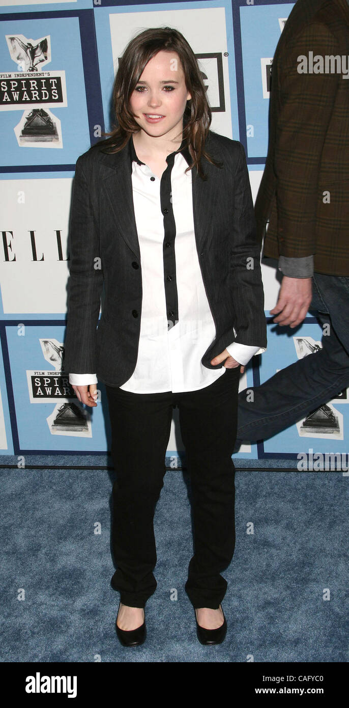 Feb 23, 2008 - Santa Monica, California, USA - Actress ELLEN PAGE ...