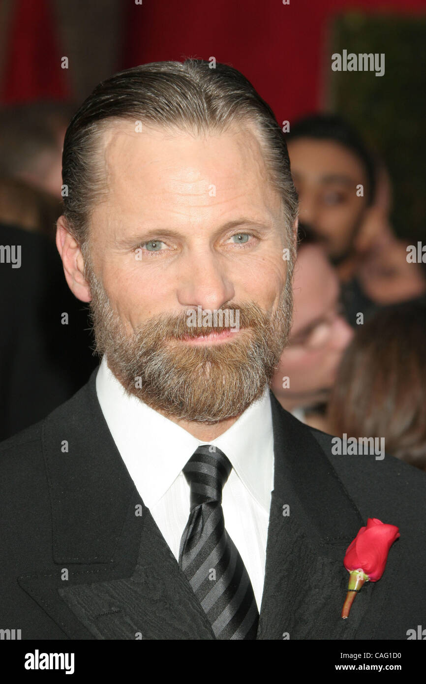 Feb 24, 2008 - Hollywood, California, USA - Actor VIGGO MORTENSEN ...