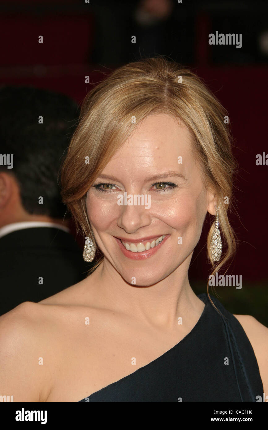 Feb 24, 2008 - Hollywood, California, USA - AMY RYAN arriving at the ...